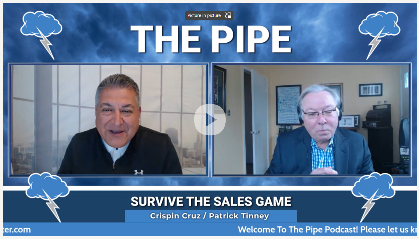 The Pipe Podcast: Surviving the Sales Game with Patrick Tinney ...